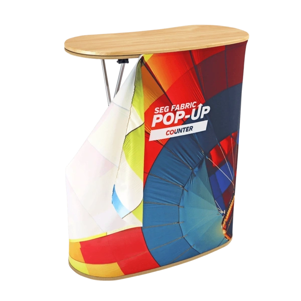 SEG Fabric Pop-Up Counter | Print Gallery Limited